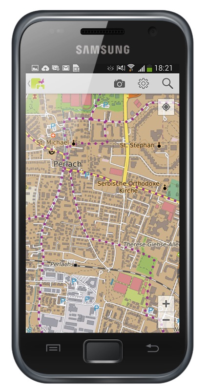 PhoneMaps: Offline mapy a průvodce do smartphonu a tabletu ...