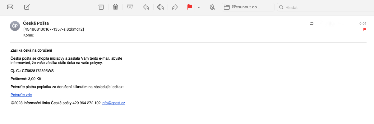 Česká pošta má problém. Podvodníci pod jejím jménem okrádají lidi ...