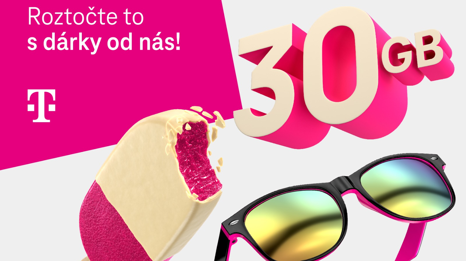 30 GB mobilních dat zdarma! Vyzvedněte si letní dárečky od T-Mobile - Mobilizujeme.cz