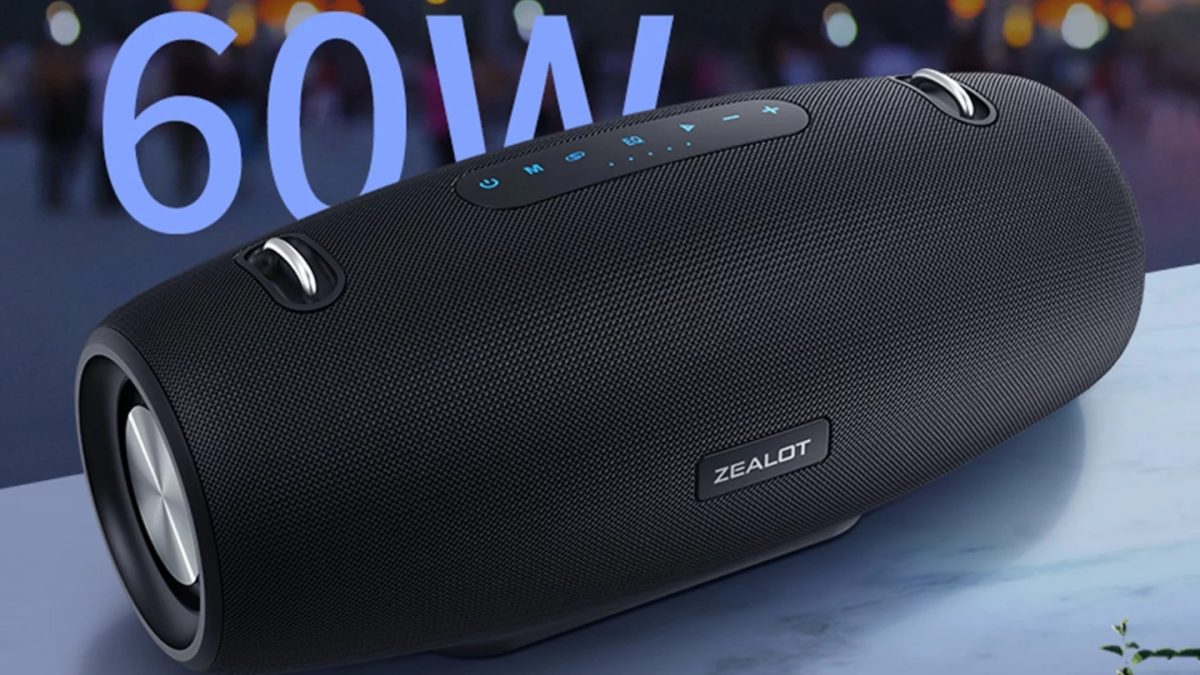 Výkonný reprák s obří baterií. Má skvělý zvuk, výkon 60 W a nebojí se ...