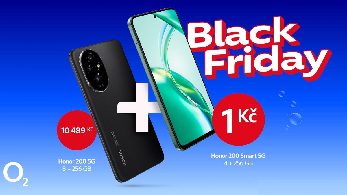 Black Friday podle O2: Druhý mobil za korunu a extrémně levný Pixel 8a ...