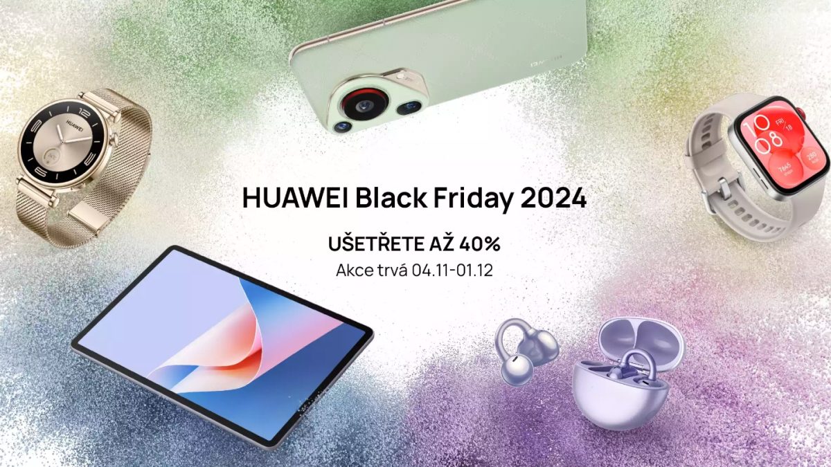 Black Friday v podání Huawei. Drasticky zlevňují hodinky, sluchátka a ...