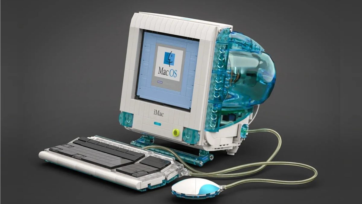 LEGO komunita žasne. Fanoušek postavil legendární počítač Apple iMac G3 ...