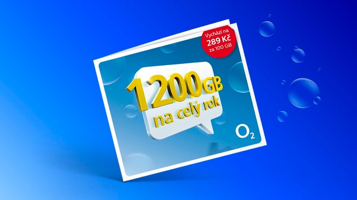 Nová nabídka O2 Datamanie: 1 200 GB dat ročně jen za 249 Kč měsíčně ...